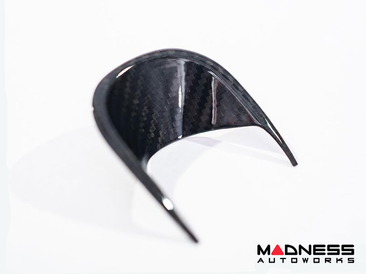 Maserati Ghibli Dashboard Clock Base Trim - Carbon Fiber - Feroce ...