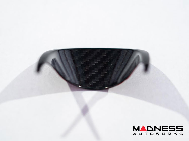 Maserati Ghibli Dashboard Clock Base Trim - Carbon Fiber - Feroce ...