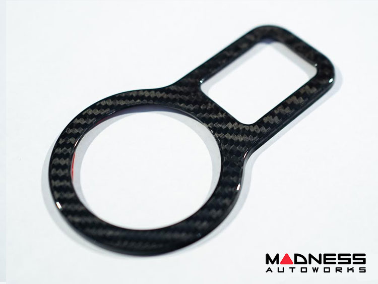 Maserati Ghibli Headlight Switch Trim Cover - Carbon Fiber - Feroce ...