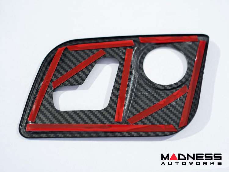 Maserati Quattroporte Seat Adjuster Switch Cover - Carbon Fiber ...