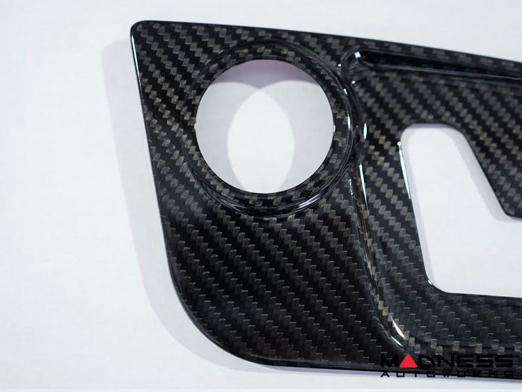 Maserati Quattroporte Seat Adjuster Switch Cover - Carbon Fiber ...