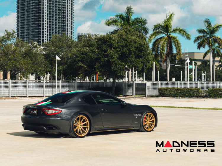 Maserati GranTurismo Custom Wheels - HF-3 by Vossen - Gloss Gold,