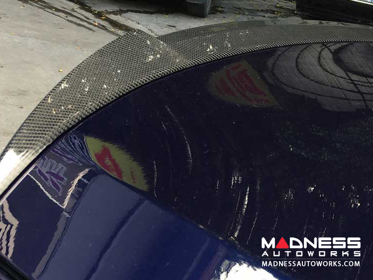 Maserati Quattroporte Sedan Duck Tail Car Spoiler - Carbon Fiber, ML-XM047